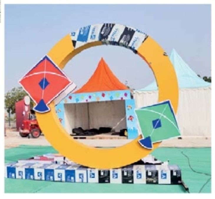International Kite Festival from 7th to 14th January, Tents for Kites ...