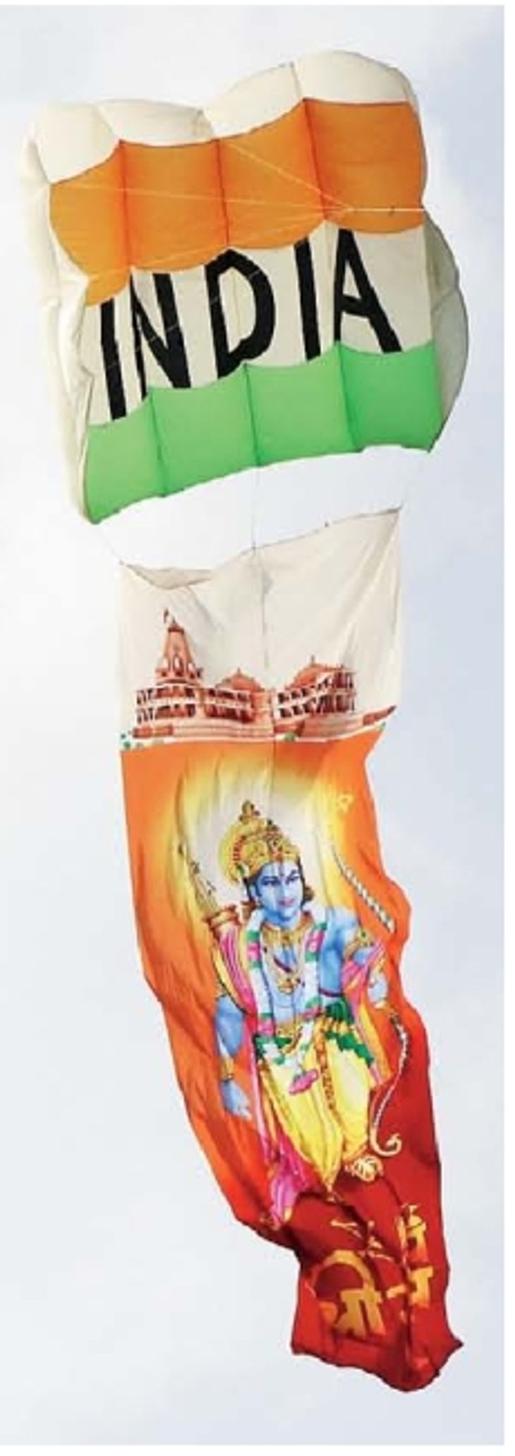 Kite Festival saw 'Ayodhya' theme, kites with Sri Ram's image attracted ...