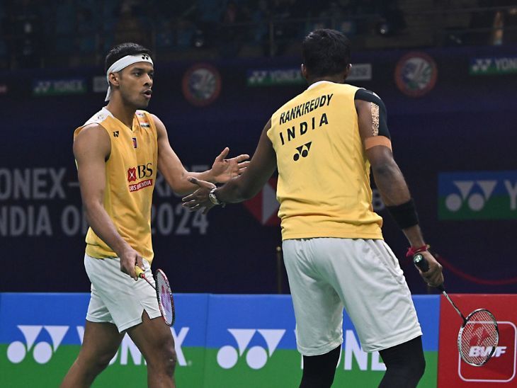Satvik-Chirag in India Open Badminton final | ઈન્ડિયા ઓપન બેડમિન્ટનની ...