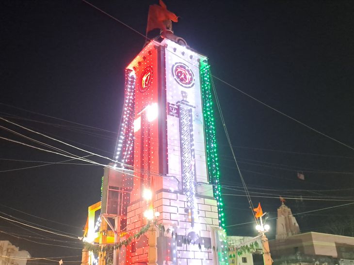 The city of Khambhat lit up on the eve of the 75th Republic Day | ખંભાત ...