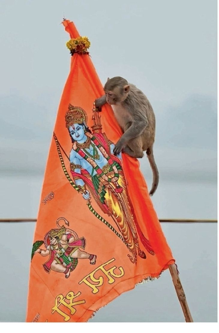 Kapiraj's dialogue with Bhagwan Ram's flag in Saputara | અદભૂત સંયોગ ...