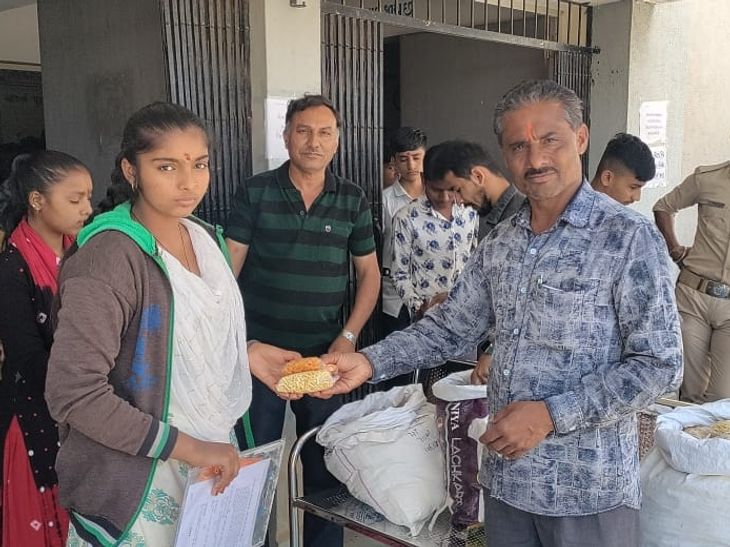 Breakfast, tea and coffee served by locals for board exam students in ...