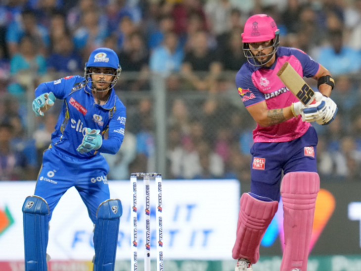 IPL 2024 MI Vs RR LIVE Score Update; Hardik Pandya, Rohit Sharma Yashasvi Jaiswal Sanju Samson ...