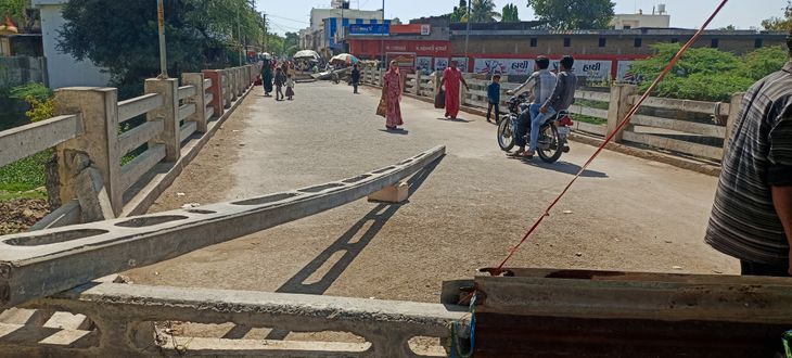An important princely-era bridge connecting the Lati plots was in need ...