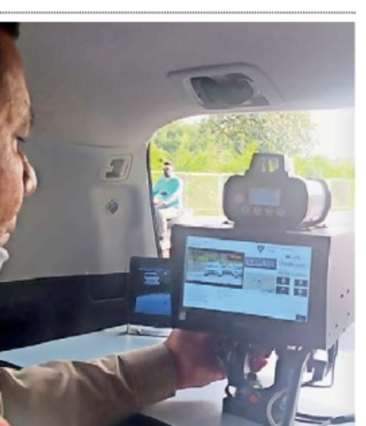 Despite the speed limit on city roads being 60 kmph, vehicles are ...