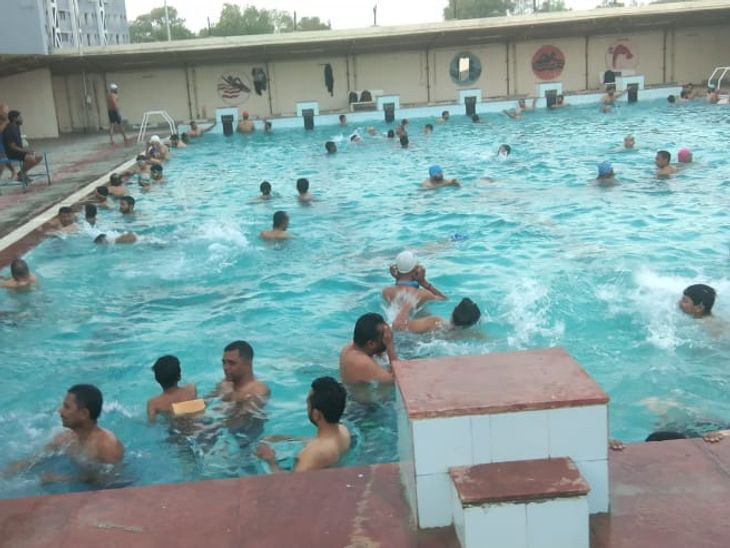 Commencement of swimming pool in sports complex | સ્પોર્ટસ સંકુલમાં ...