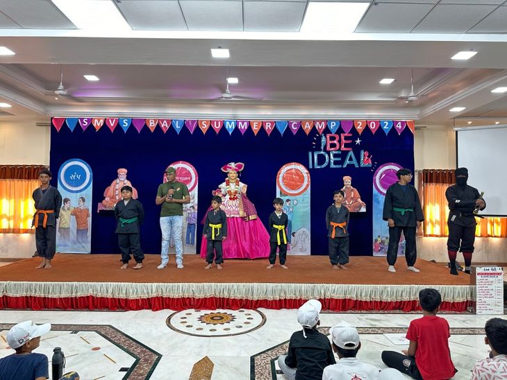 SMVS Shree Swaminarayan Mandir organized Child Summer Camp at Mehsana