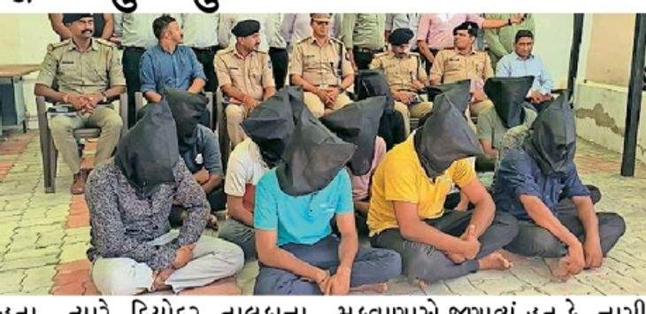 Police nabbed ten persons involved in the murder of a youth of Vatam ...