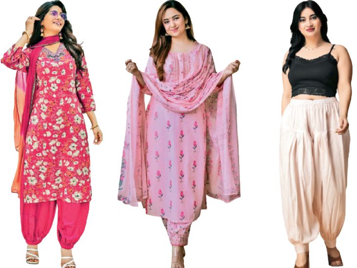 Afghani salwar suit became the favorite of Indian beauties