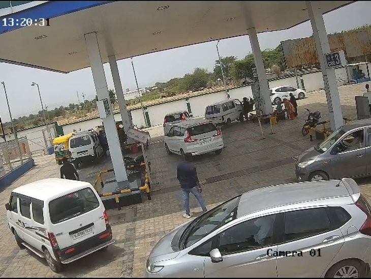 Accident at CNG petrol pump: CCTV | CNG પેટ્રોલ પમ્પ પર અકસ્માત: CCTV ...