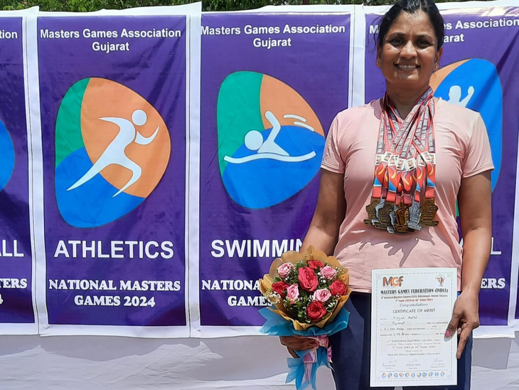 Dr Kinjal Patel won 5 gold medals and 3 silver medals with impressive ...
