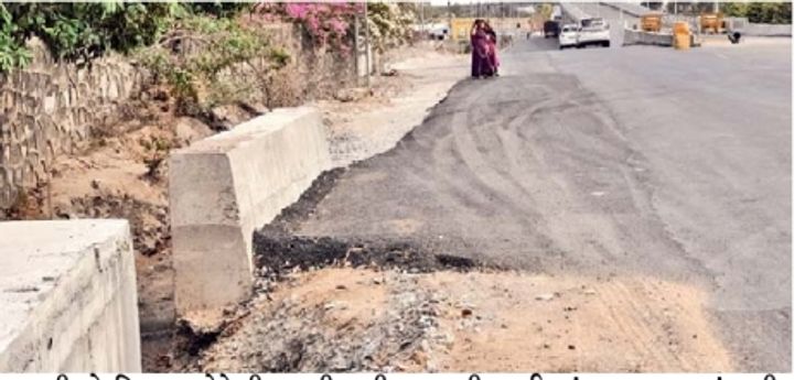The money spent on raising the Malan Patiya road in Palanpur will go to ...