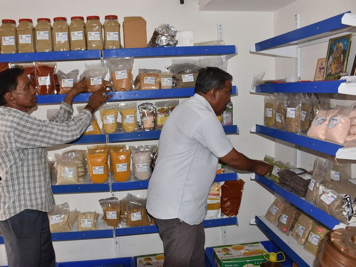 A natural mart was opened near Santram Mandir to provide healthy food ...