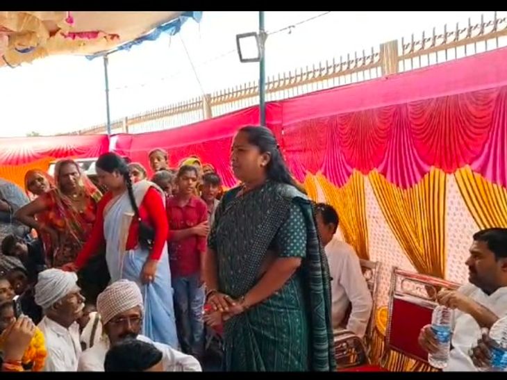 Mangrol village of Tharad completed the dinner after the victory of the ...