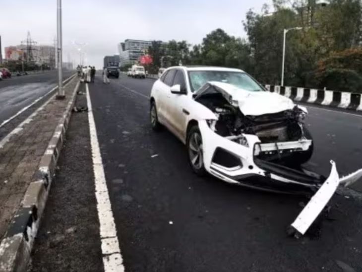 Accident case on ISKCON Bridge