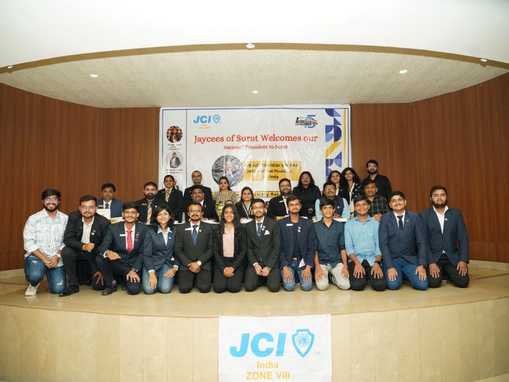 JCI National President Rakesh Sharma visited Surat | મુલાકાત: JCIના ...