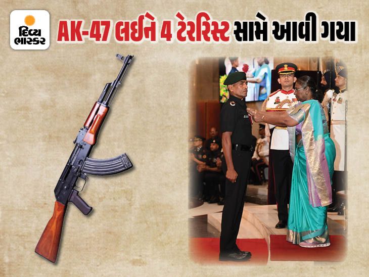 '1200 rounds fired and 4 terrorists killed' Shaurya Award sanjay baria ...