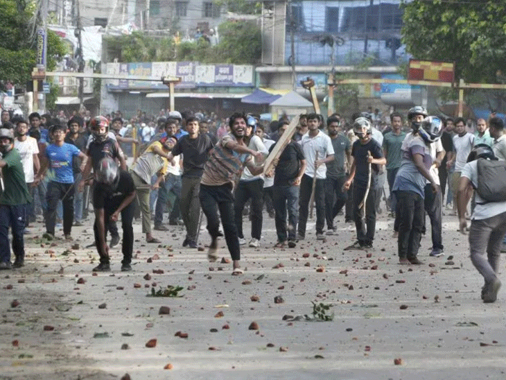 6 killed in protest against reservation in Bangladesh | બાંગ્લાદેશમાં ...