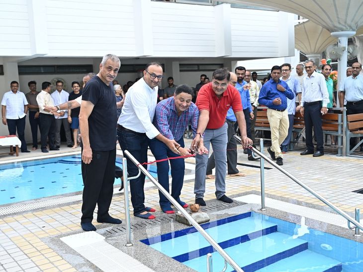 25m x 17m swimming pool at Sports Club reopened after renovation ...