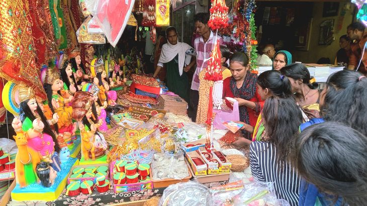 Installation of Dashama statue with 'Diwasa' celebrations today ...