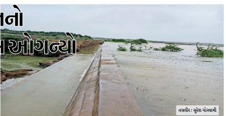 Mathal and Jangadia dams overflowing | મથલ અને જંગડિયા ડેમ ઓવરફ્લો થવા ...