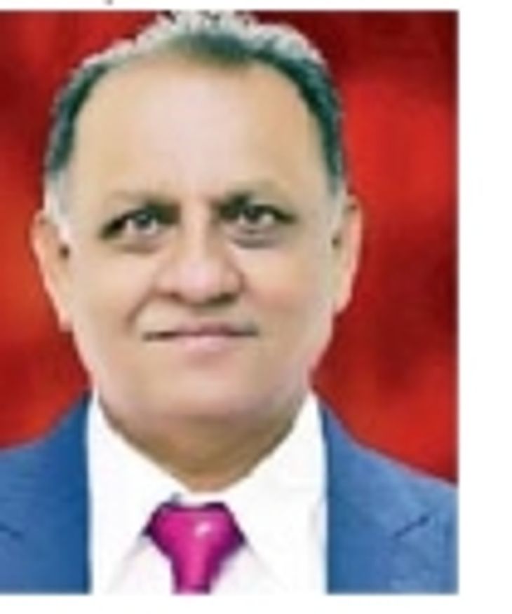 Bhimji Bhanushali was elected unopposed as the President of Groma