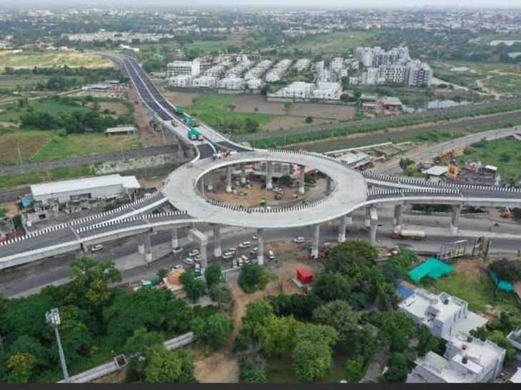 India's second three-leg elevated bridge