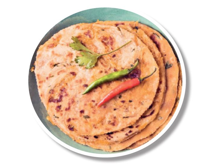 Various dishes of Pauna