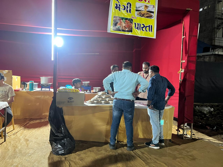10,000 was fined after the quantity was found in the Garbana food stall ...
