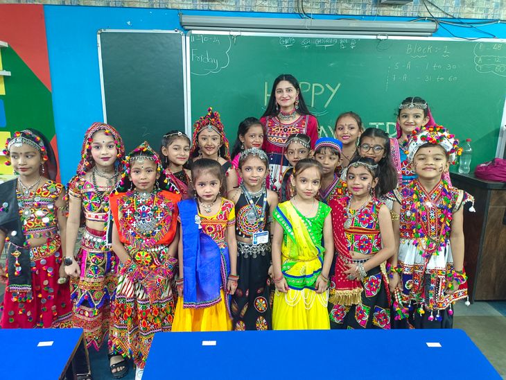 Navratri celebration at Kaushal Vidya Bhavan at Nana Varachha | મારી ...