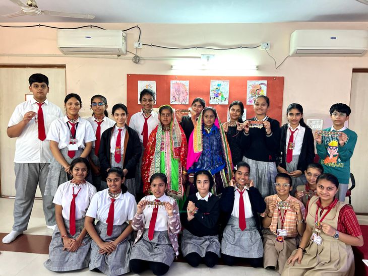 Art and Craft Workshop held at Bright Day School CBSE Vasna | વર્કશોપ ...