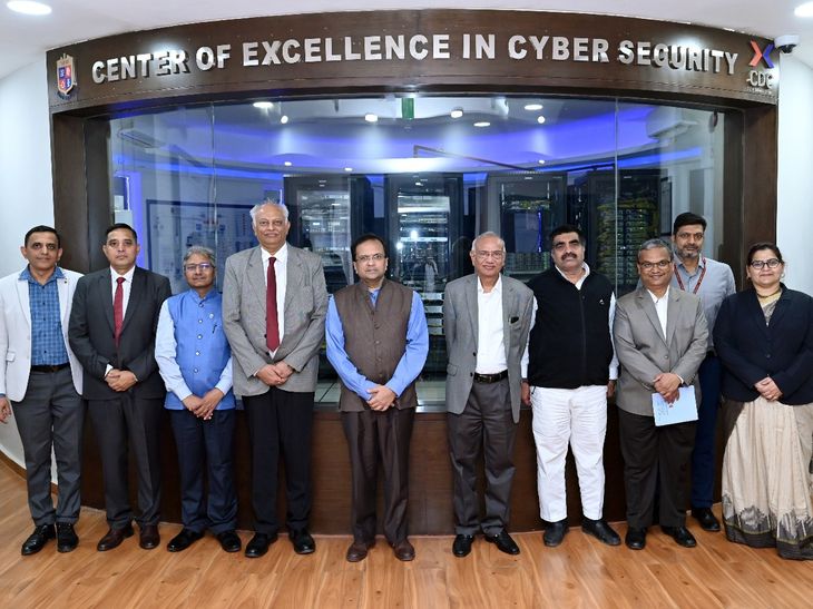 Union Home Secretary Govind Mohan visits NFSU