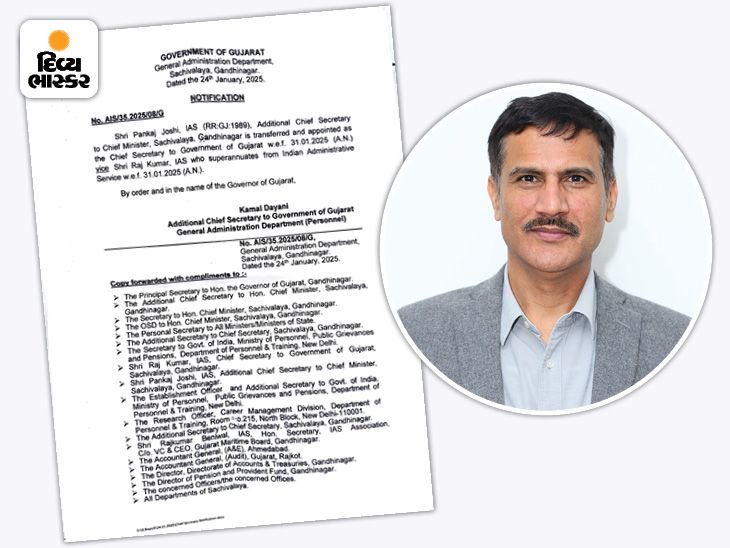Pankaj Joshi becomes the state's Chief Secretary | પંકજ જોશી બન્યા ...