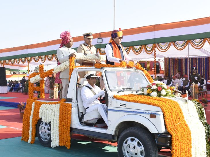 Grand celebration of 76th Republic Day in Panchot, Mehsana