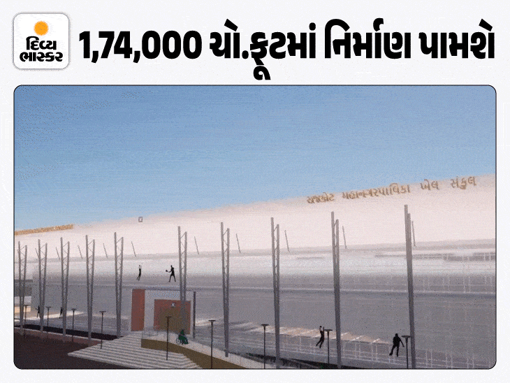 An international-class sports complex will be built in Rajkot at a cost ...