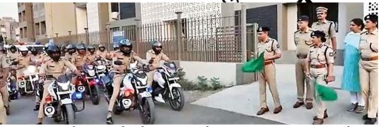 Weapons project team flagged off, patrolling in 7 police station areas ...