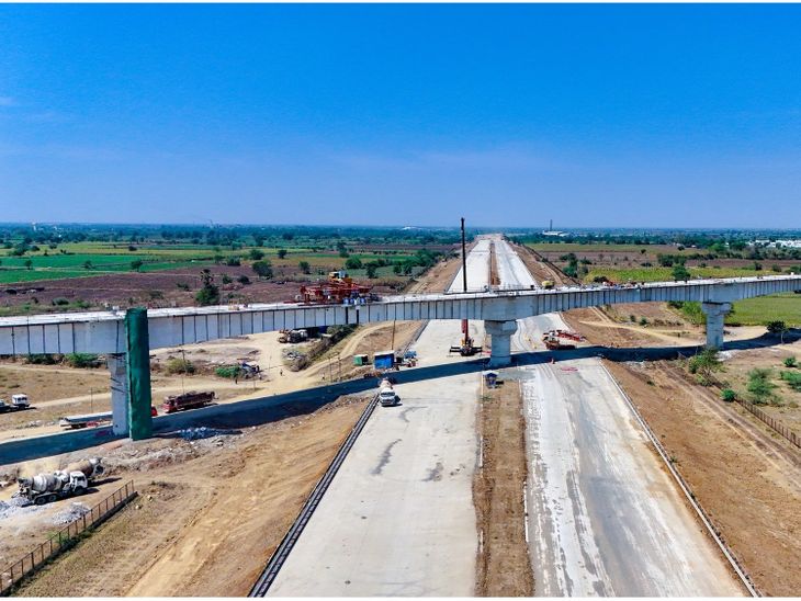 Construction of 260 meter long fifth PSC bridge completed in Surat ...