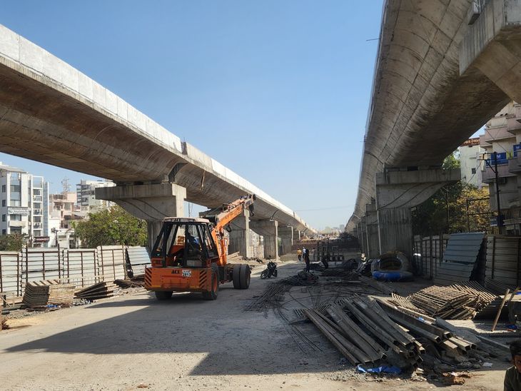 Vehicles will be diverted for 50 days for flyover bridge work near Sat ...