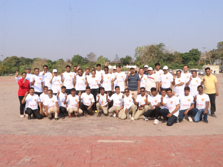 37 km cycle rally from Naswadi to Statue of Unity, more than 100 people ...