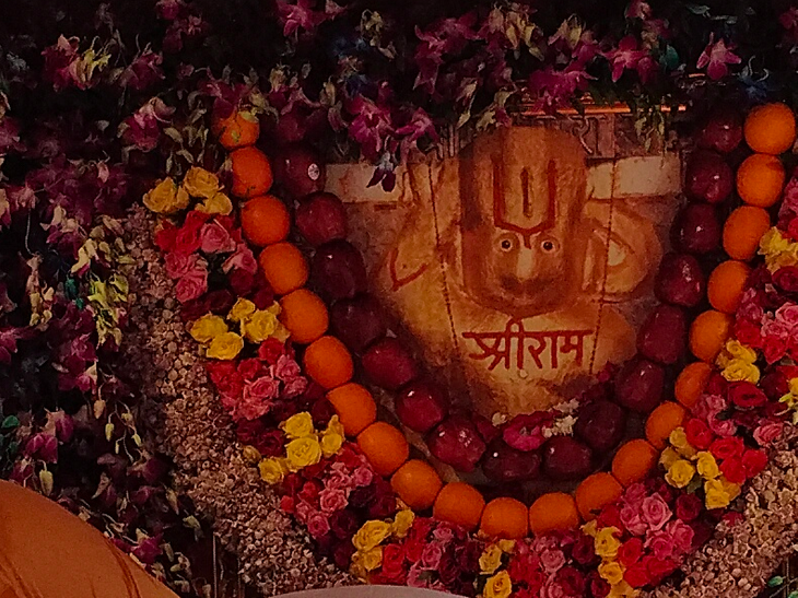 Camp Hanuman Temple Yatra held