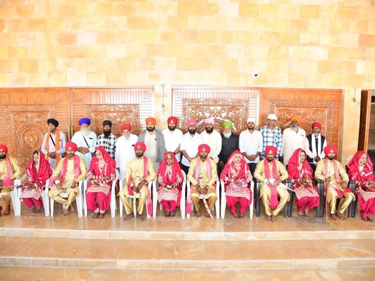 Sikh community's mass marriage festival at Lakhpat Gurudwara