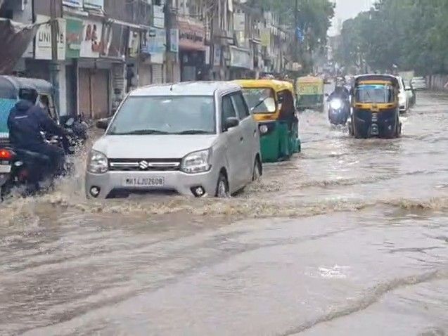 20 mm rainfall in Bharuch district, highest in Vagra, low-lying areas ...