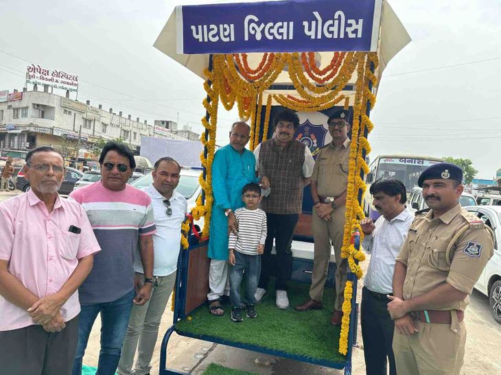 New facility for traffic police in Patan | પાટણમાં ટ્રાફિક પોલીસ માટે ...
