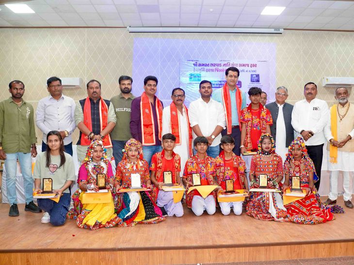 Honor ceremony of the shepherd community in Khambhaliya | ખંભાળિયામાં ...