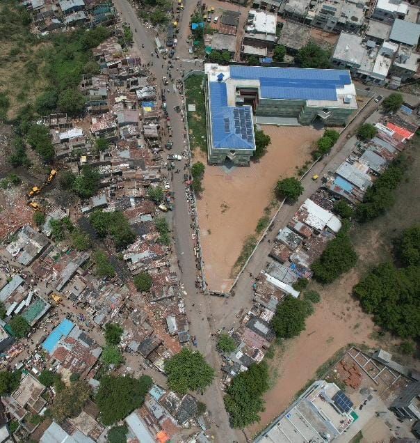 More than 250 pressures were removed in Borsad and 600 slums were opened.