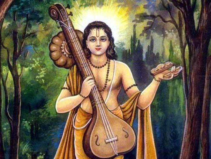 Brahmachari Sage Narad Story In gujarati, God Vishnu And Narad Muni ...