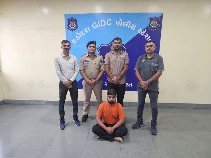 Surat Narcotics Fugitive Arrest Operation; Kadodara GIDC Police Success