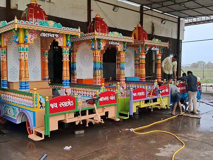 Gadada Jagannath Rathyatra Preparations | ગઢડામાં 32મી રથયાત્રાની ...