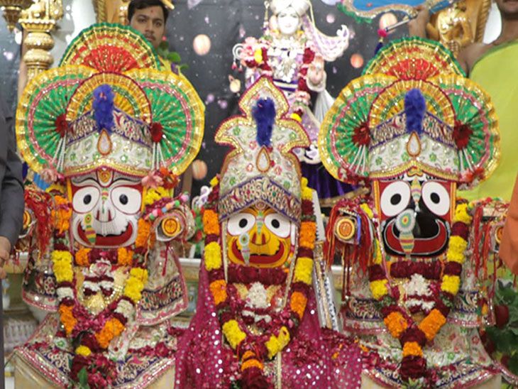 18th Rath Yatra of Memnagar SGVP Gurukul