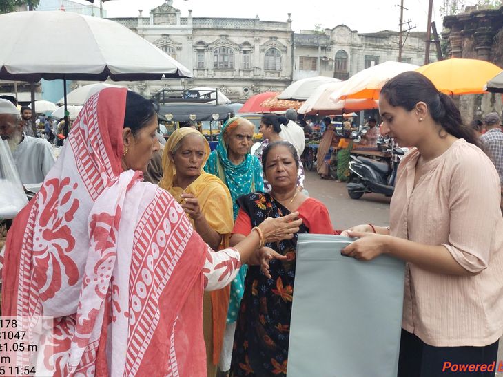 Initiative in Jamnagar on Plastic Bag Free Day